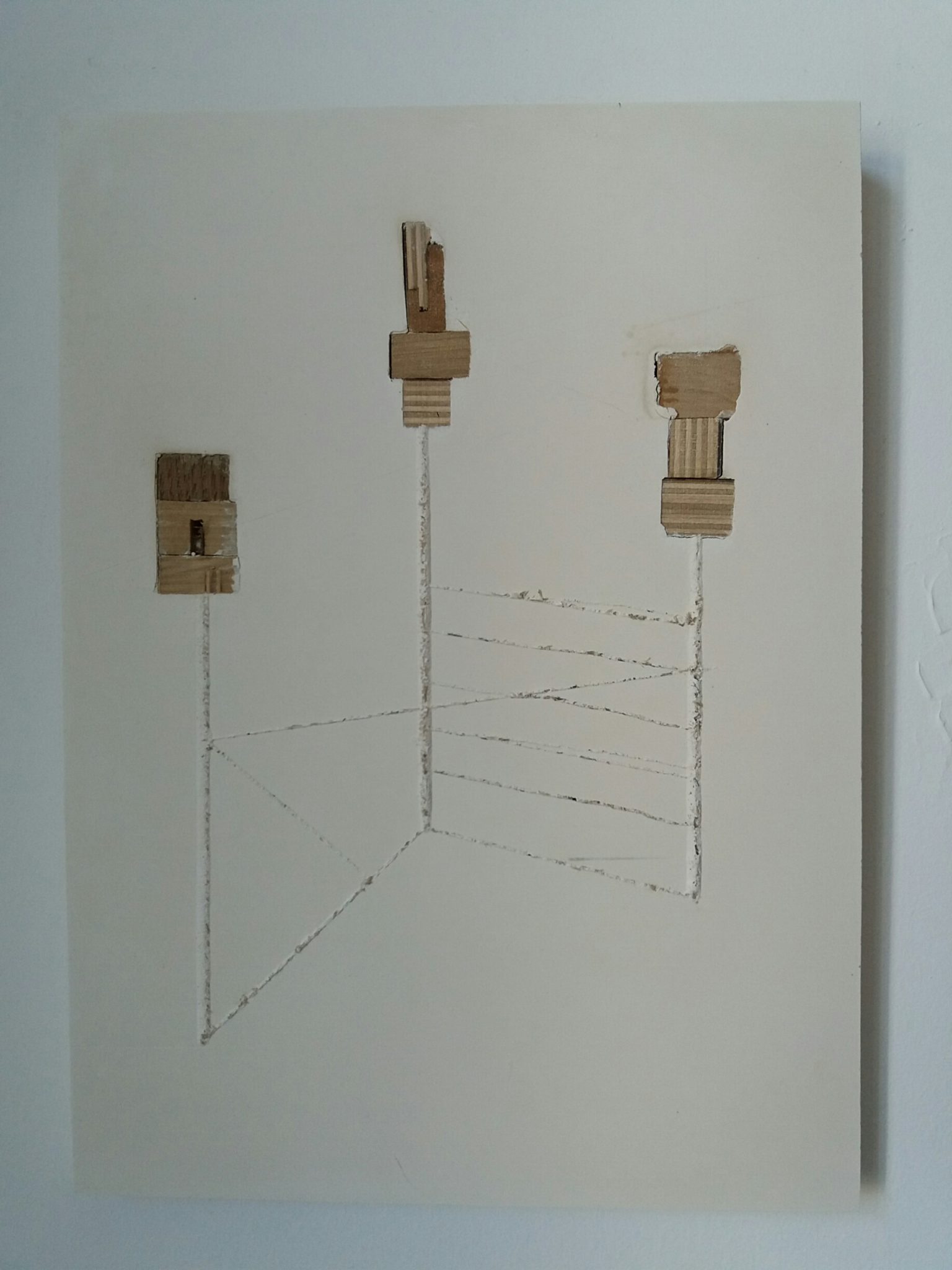 form studies with plaster casts